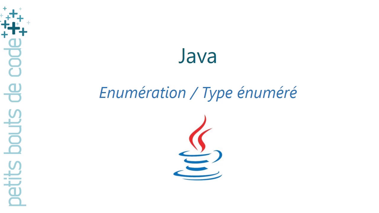 Java Enum énumération Type énuméré Youtube