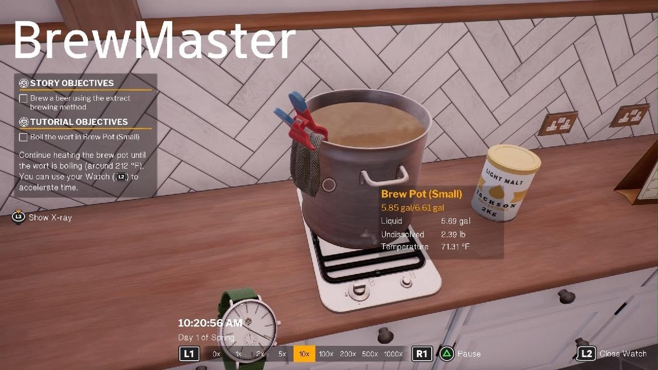 Brewmaster Beer Brewing Simulator Youtube