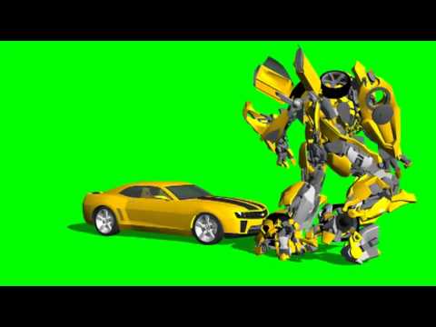 Transformers Bumblebee Green Screen Effects Free Use Youtube