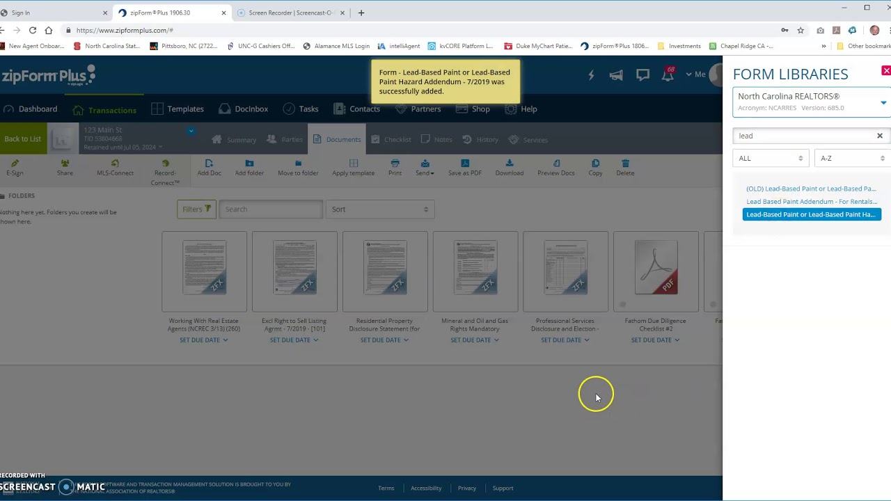 Zipform Instruction Youtube