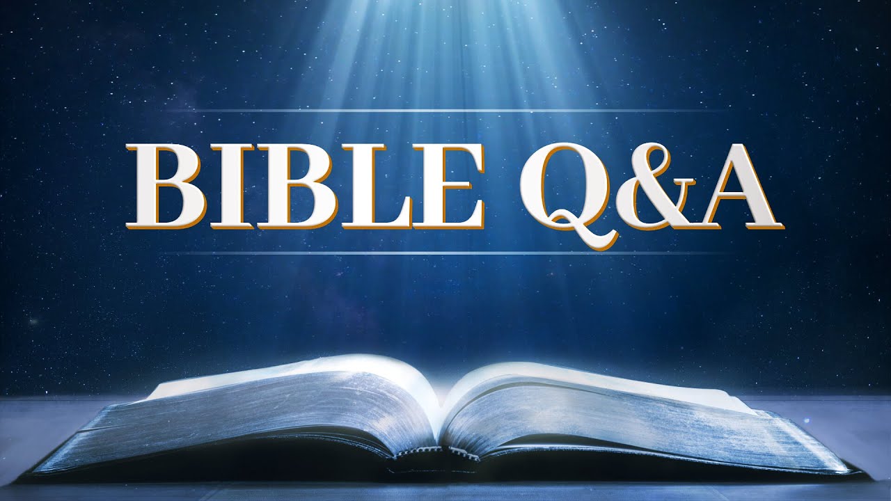 Welcome To Our Bible Q A Series Youtube