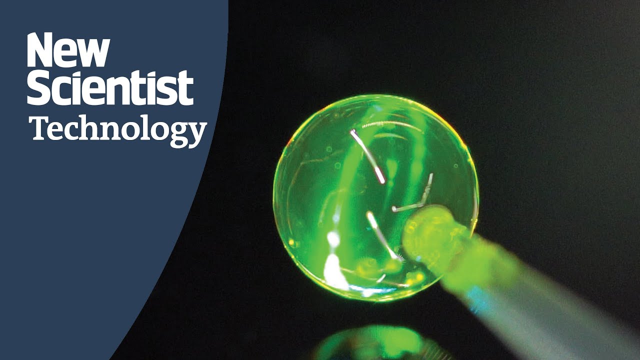 These Tiny Lasers Are Made From Soap Bubbles Youtube