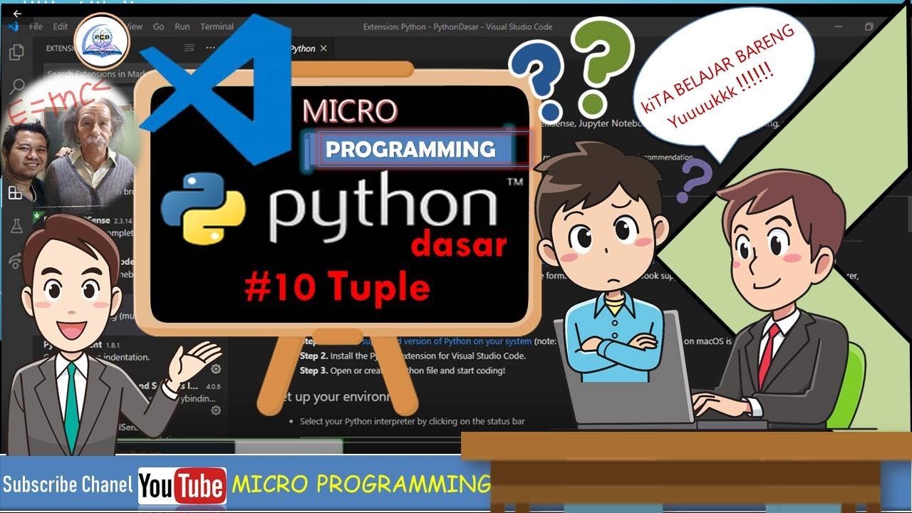 Python Dasar 10 Tuple Youtube