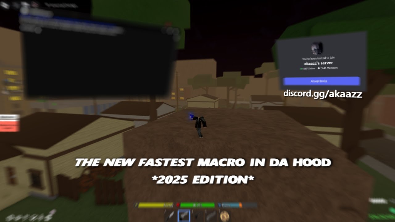 2025 Edition The New Best Macro In Da Hood Works With Every Mouse