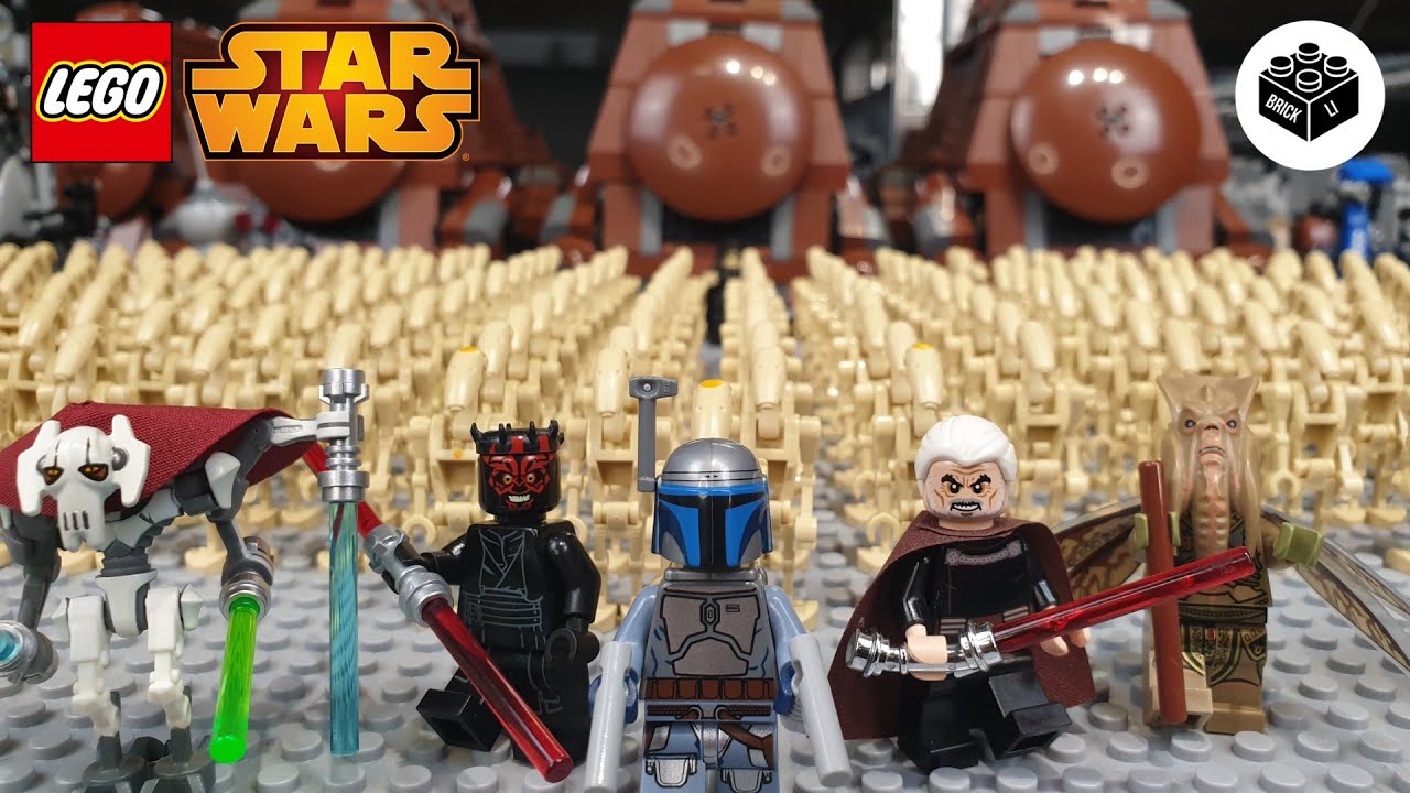 My Lego Star Wars Droid Army 2022 Summer Edition Youtube