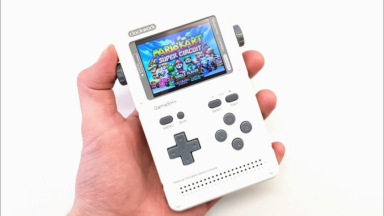 Unboxing The Clockwork Gameshell Handheld Console Youtube