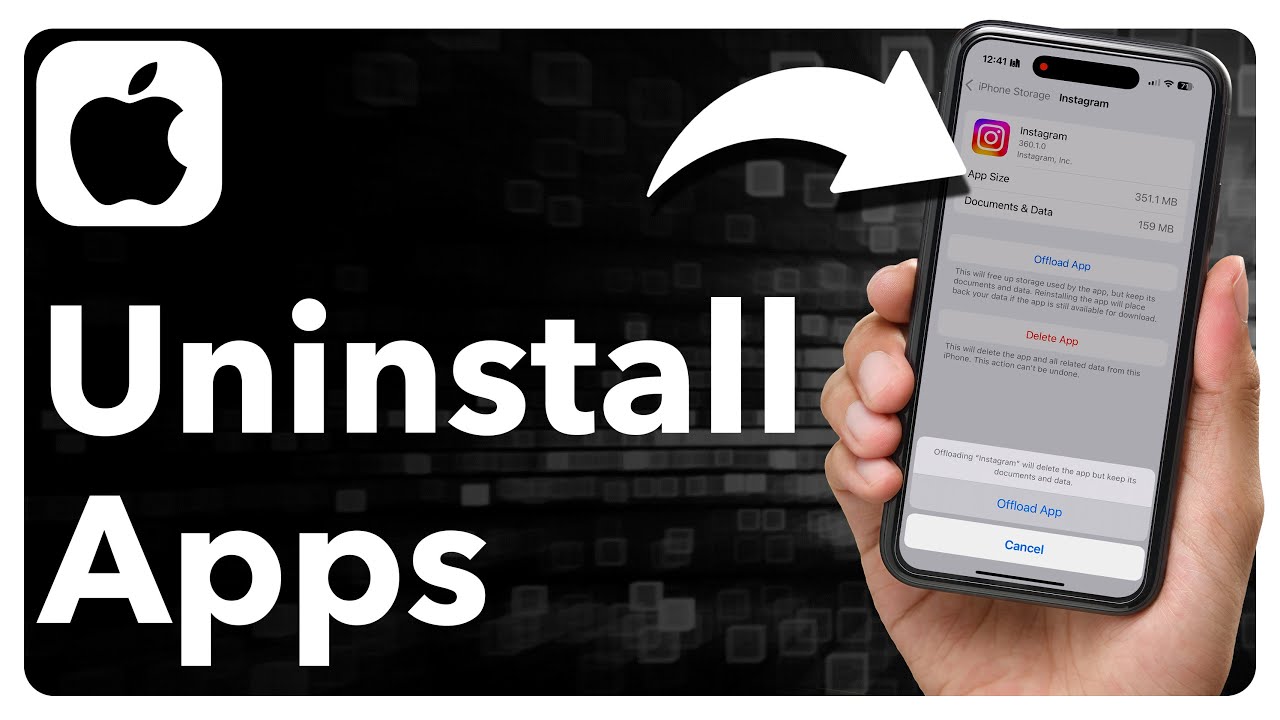 How To Uninstall Apps On Iphone Youtube