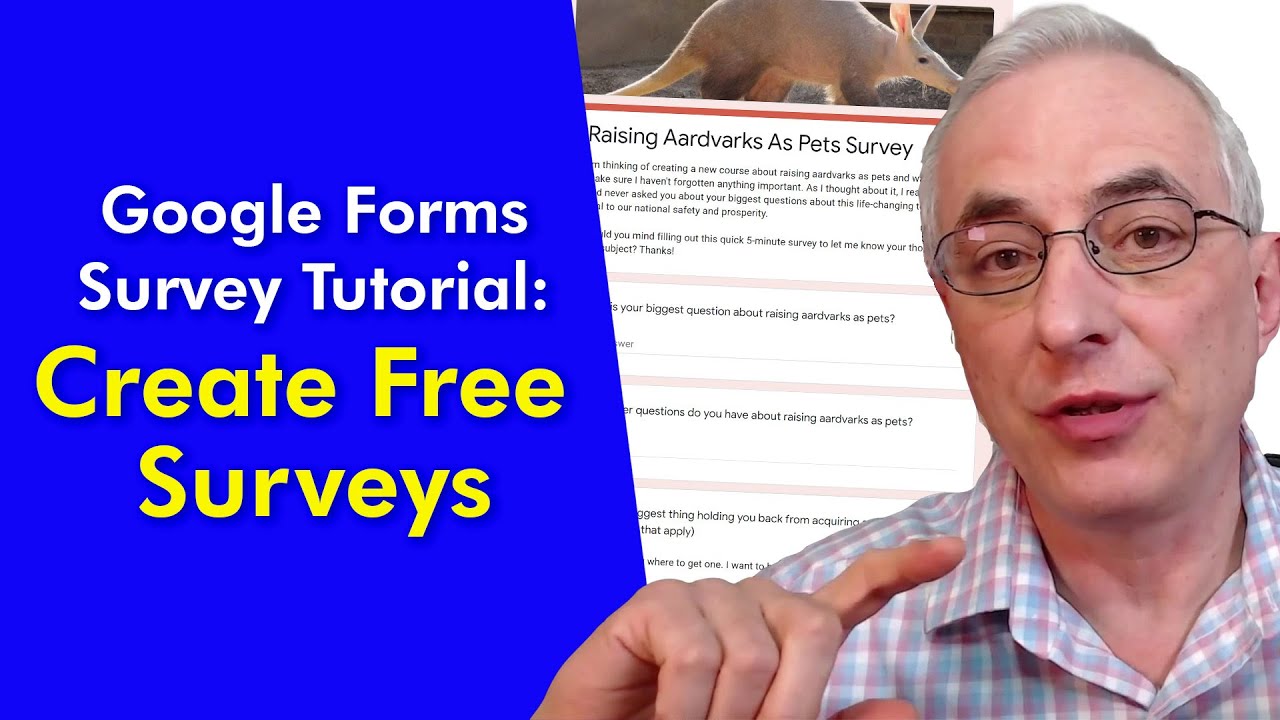 Google Forms Survey Tutorial Youtube