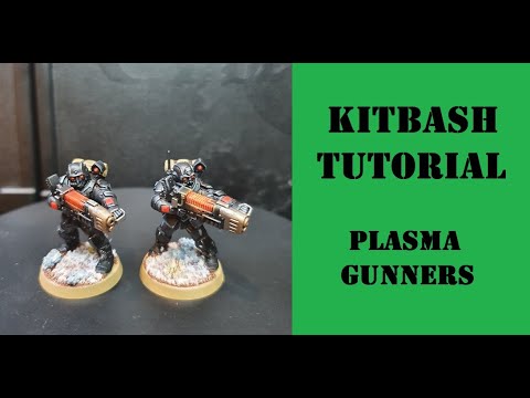 Building Tutorial Tempestus Scion Plasma Gunners Astra Militarum