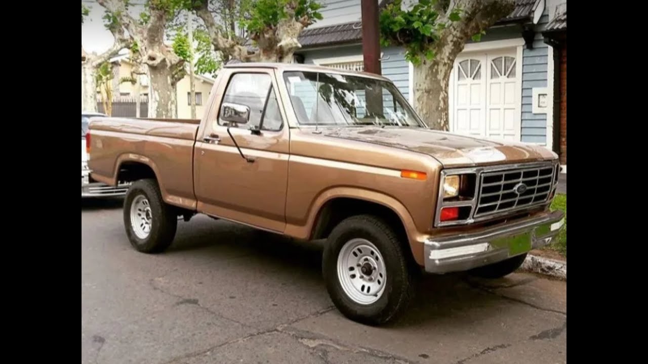 Ford F 100 Modelo 1986 Youtube