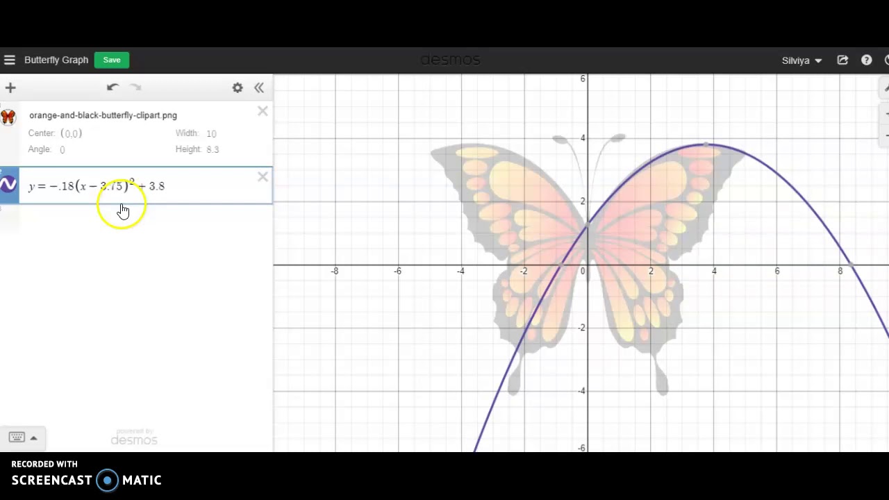 How To Draw A Butterfly On Desmos