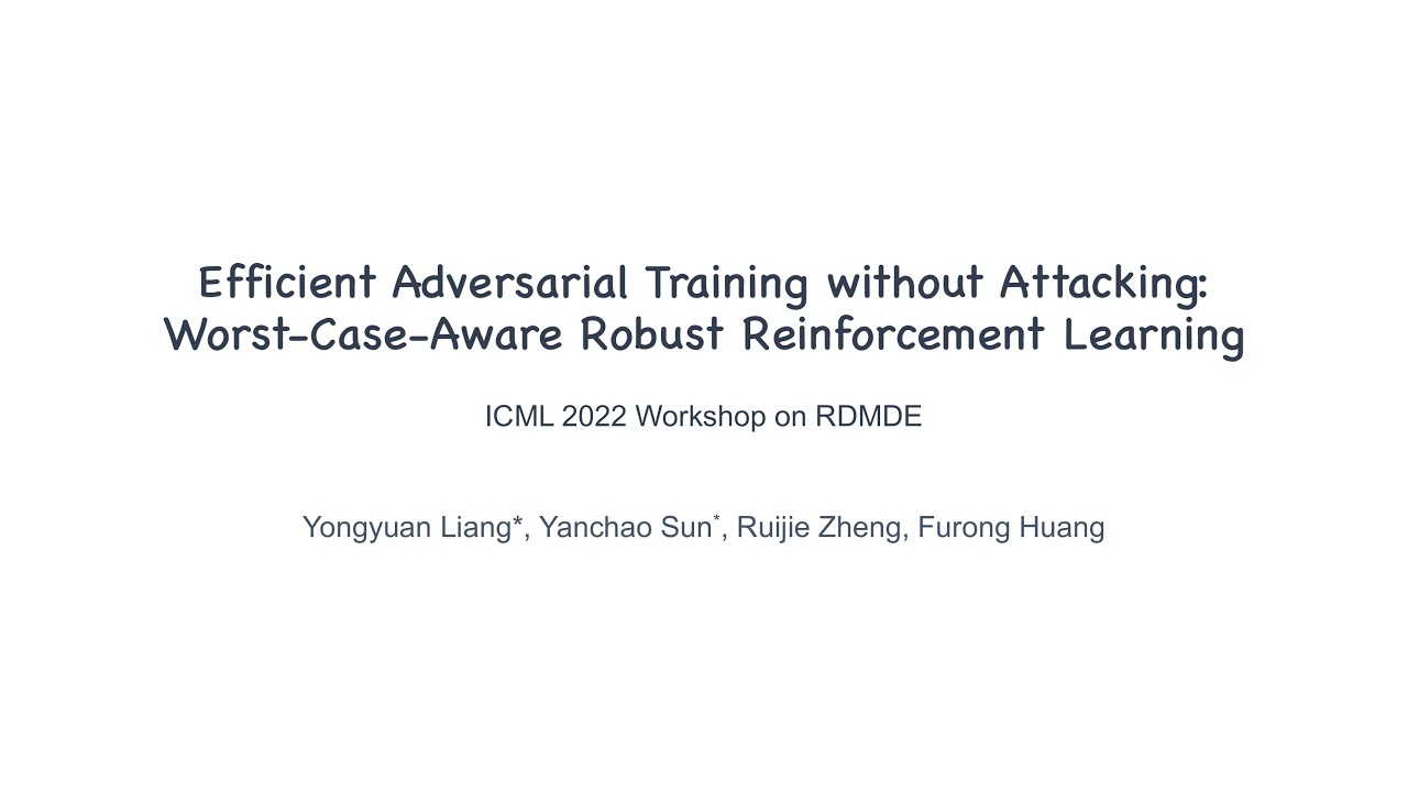 Efficient Adversarial Training Without Attacking Worst Case Aware