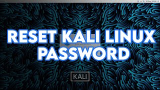 How To Reset Kali Linux 2024 1 Password Reset Forgotten Kali Linux Root Password Hussaini Sports ...