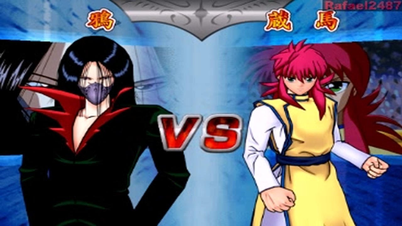 Yu Yu Hakusho Shitou Ankoku Bujutsu Kai 120 Karasu Vs Kurama Hd