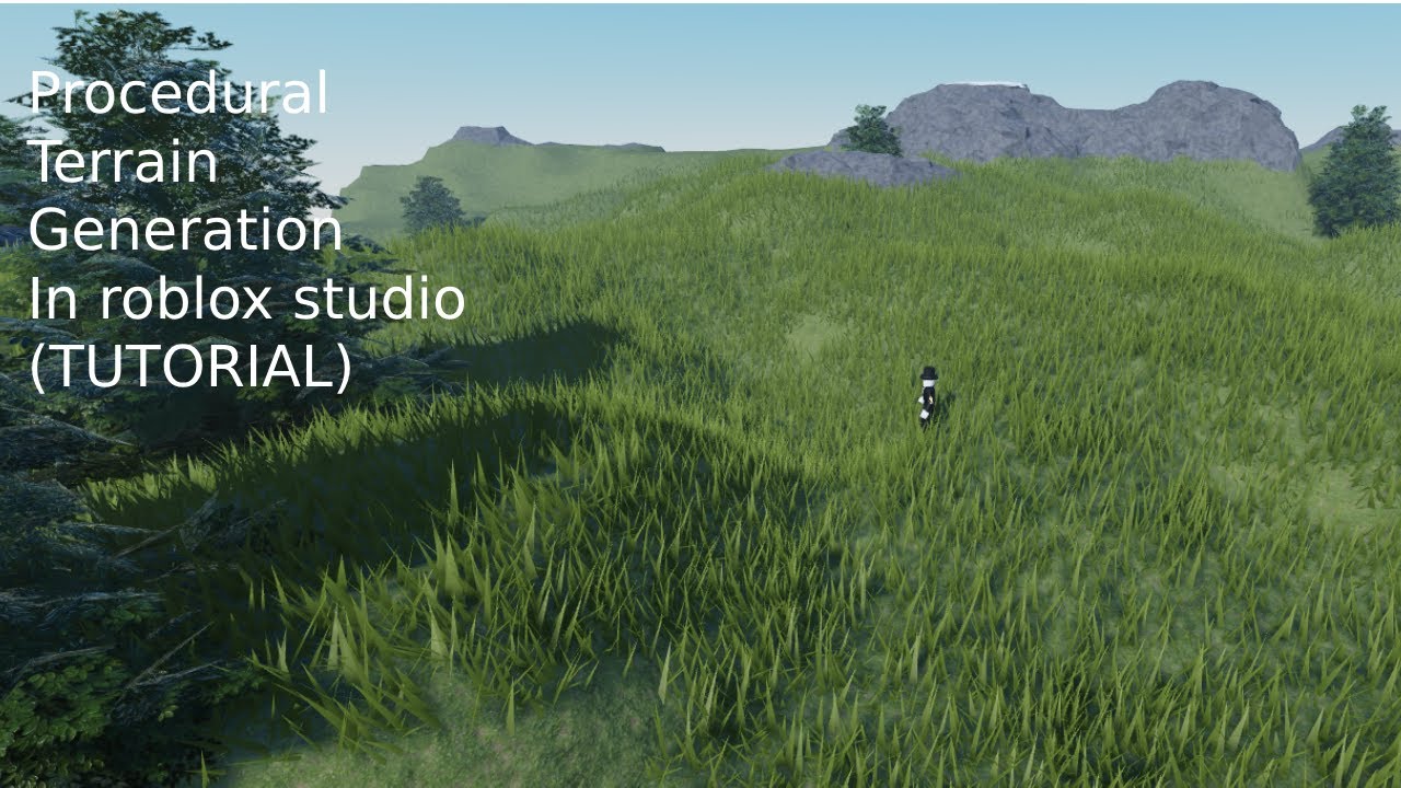 Procedural Terrain Generation In Roblox Tutorial Youtube