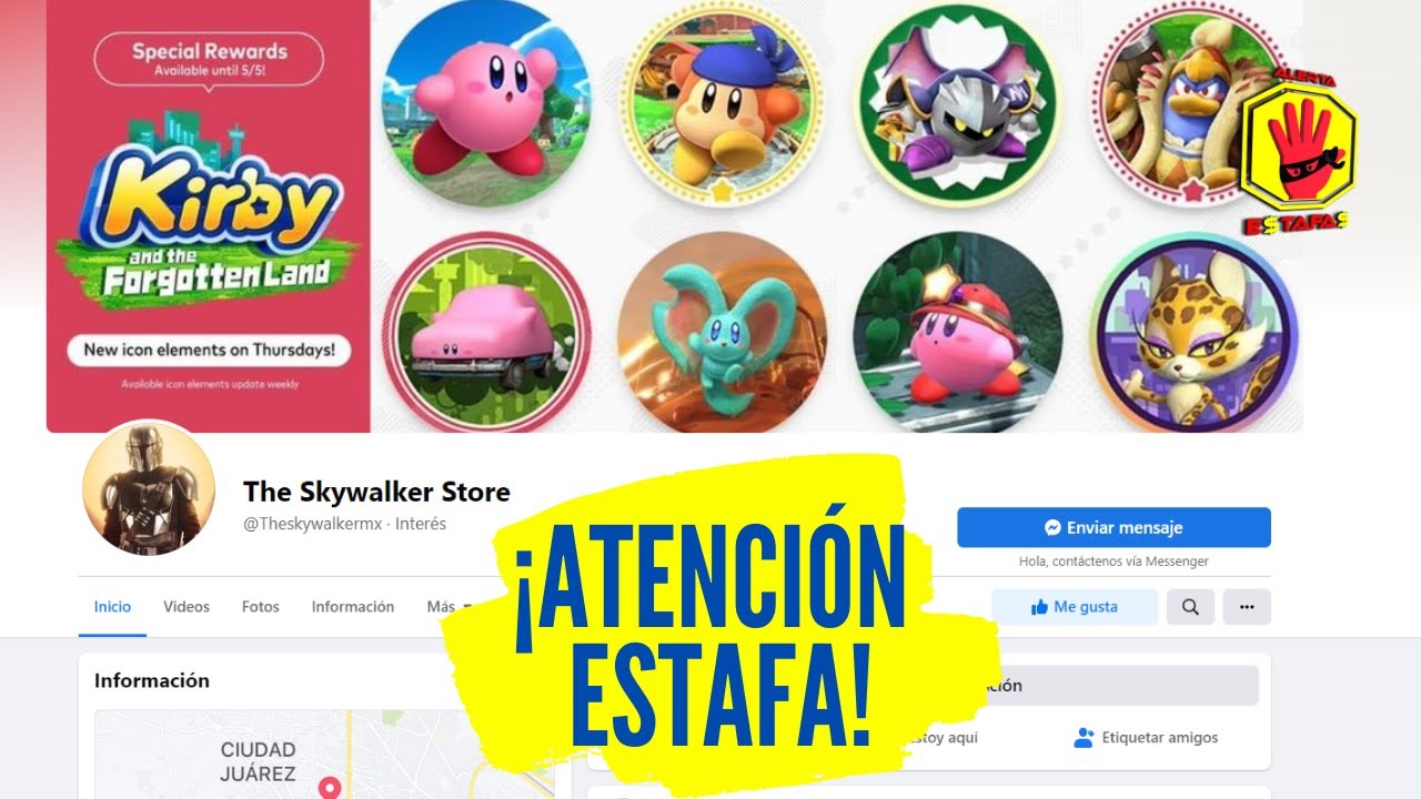 The Skywalker Store Theskywalkermx Atención Estafa Youtube