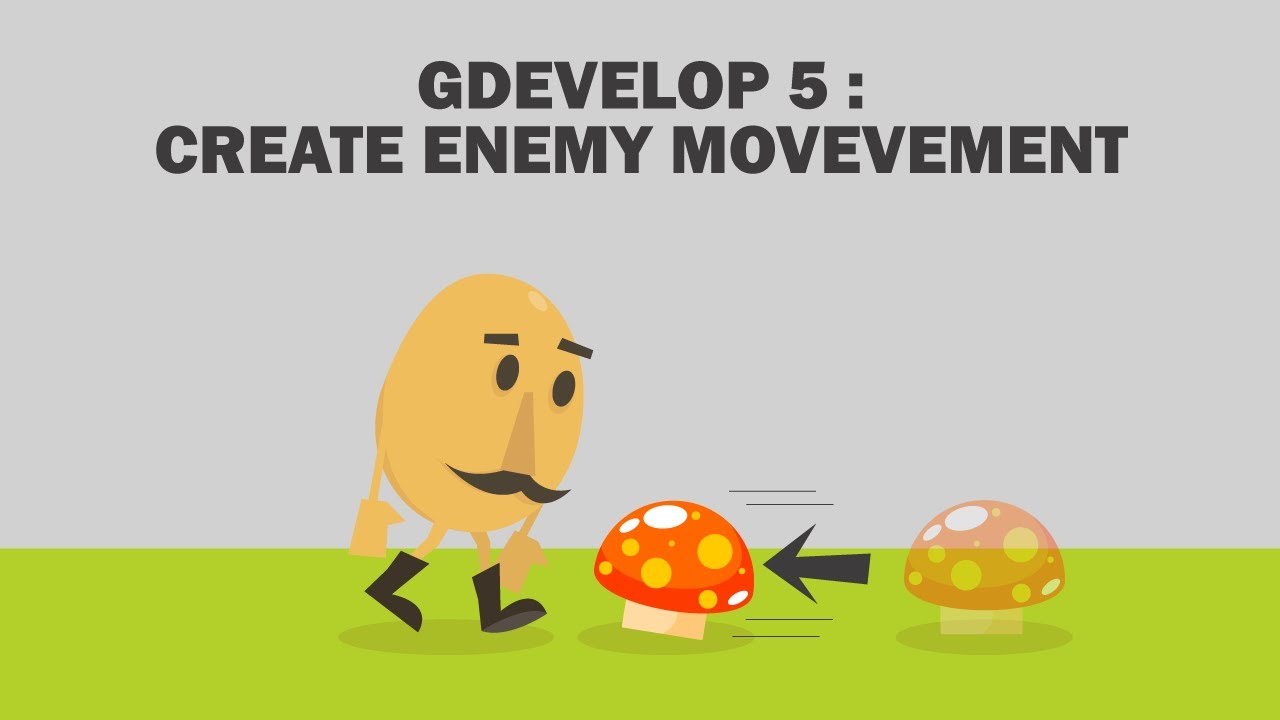 5 Gdevelop 5 Create Enemy Movement Youtube