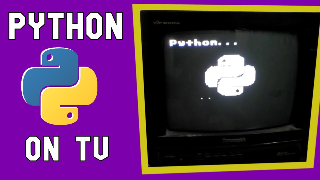 Python On Tv Controlling Tv With Python Display Images Text On Tv