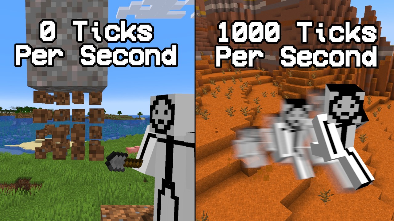 Minecraft But Speed Keeps Increasing Youtube