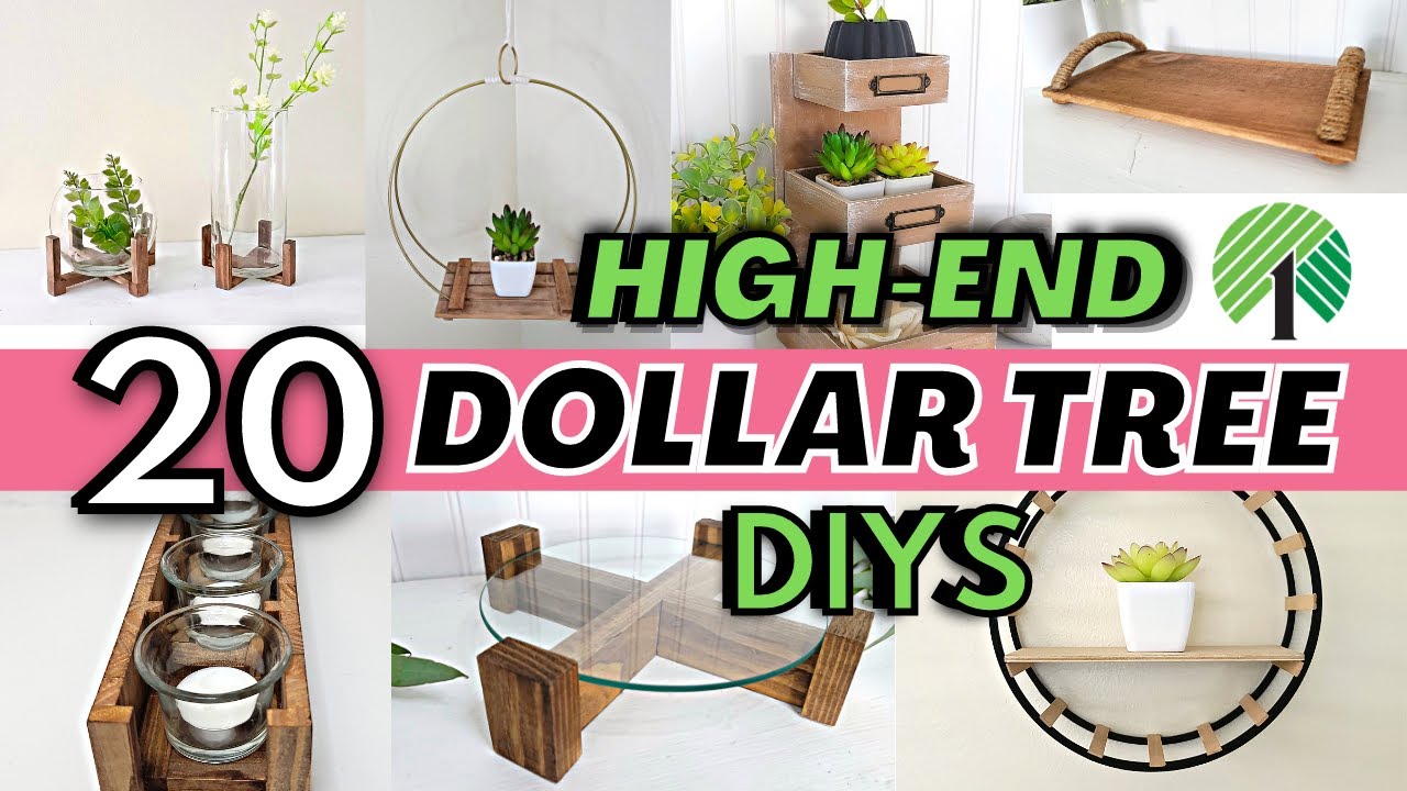 20 Brilliant Dollar Tree Diys Hacks Instantly Transform Your Home