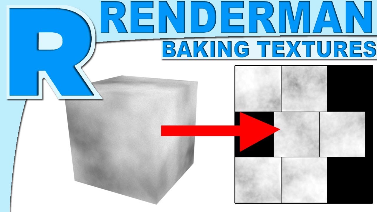 Renderman 21 Baking Textures Youtube