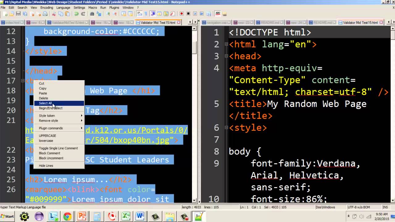 How To Read The W3c Validator Part 1 Youtube