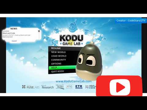 How To Program And Control A Character With Your Keyboard On Kodu Game