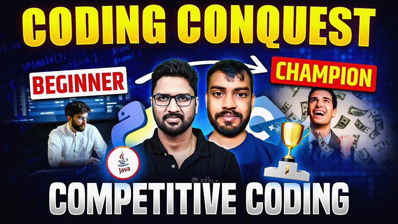 Crack Coding Conquest 2023 Learn From Competitive Programmer Youtube