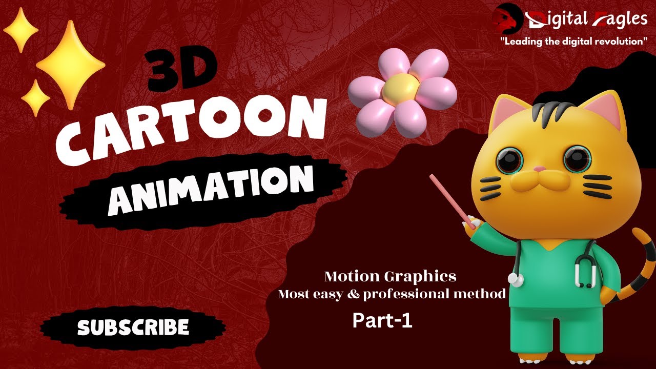3d Cartoon Animation Complete Course Beginner To Advance Course
