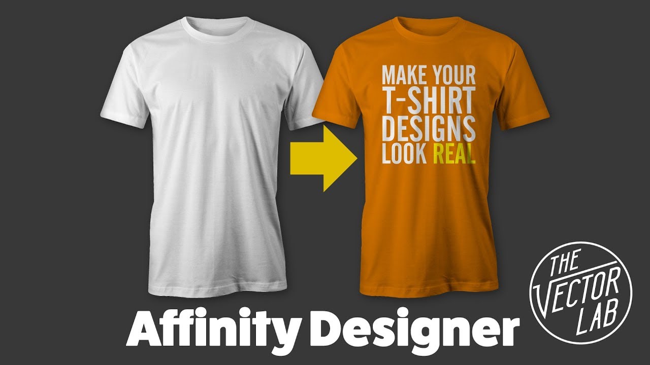 Tutorial Mock Up T Shirt Designs In Affinity Designer Affinity Photo