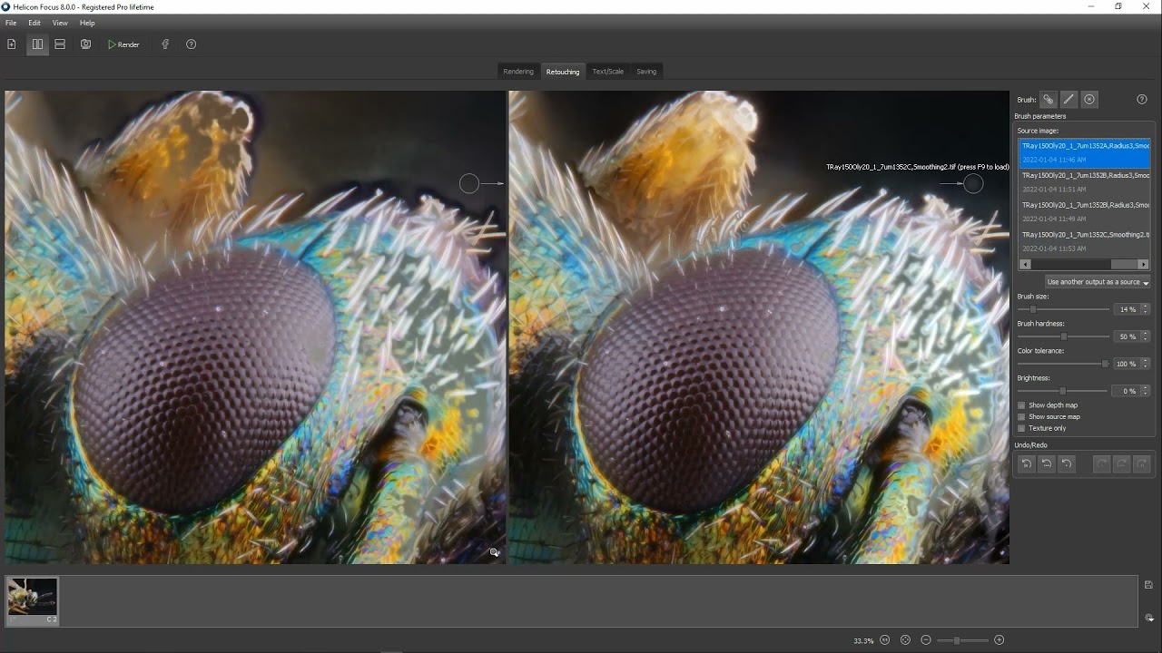 Helicon Focus V 8 Sub Stack Retouching Youtube