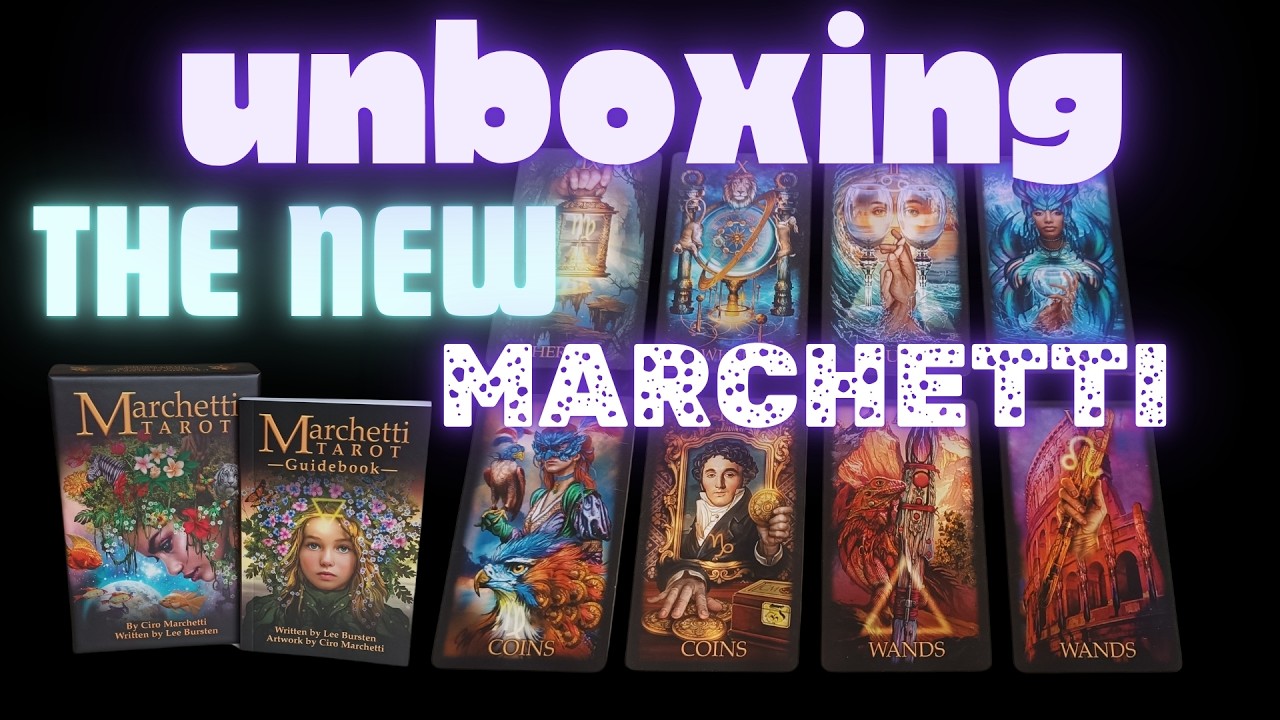 рџ јпёџ Unboxing The Stunning Marchetti Tarot Deck рџ Full Flip Through At