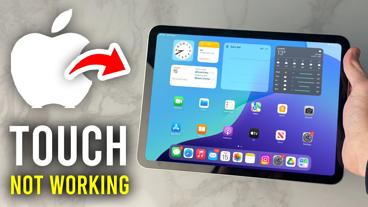 How To Fix Ipad Touch Screen Not Working Full Guide Youtube