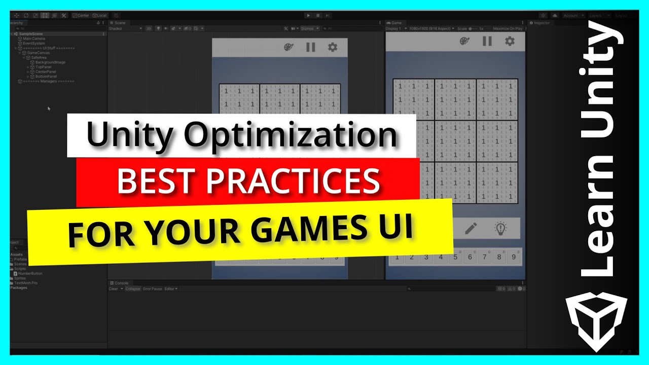 How To Optimize Your Ui In Unity For Better Performance Youtube