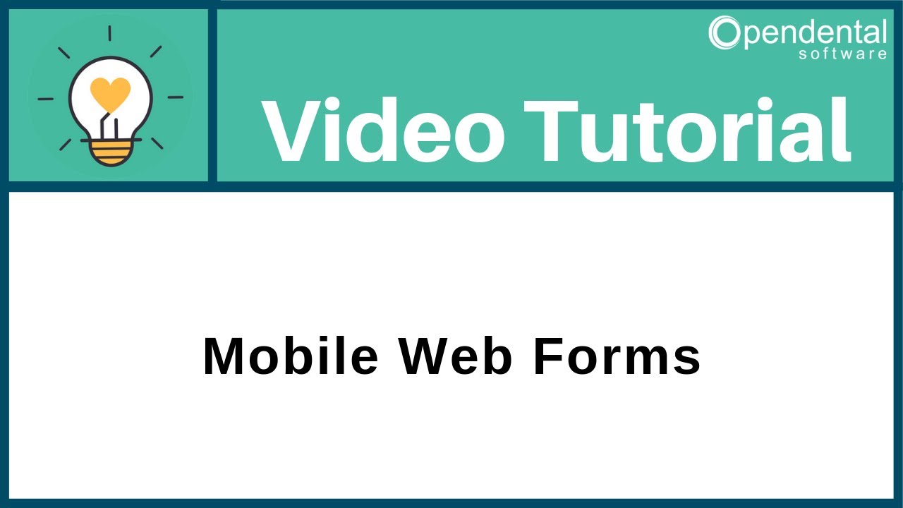 Mobile Web Forms Youtube