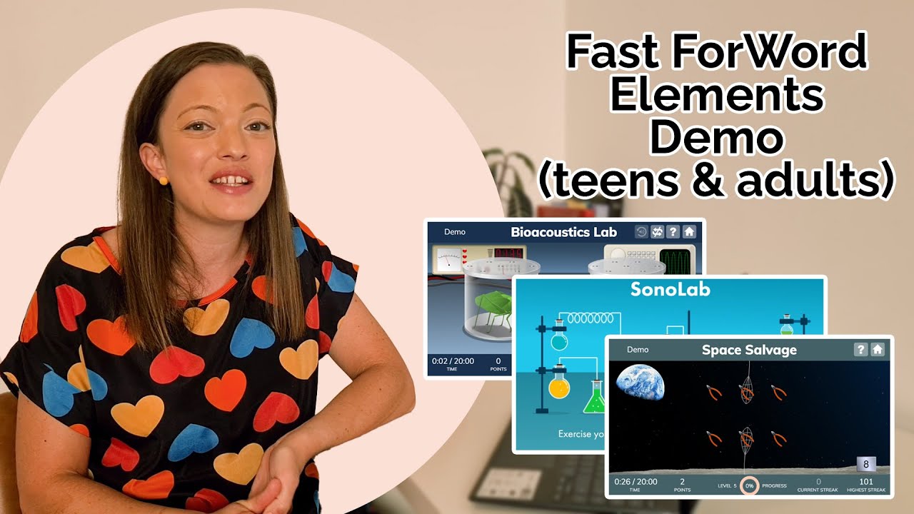 Fast Forword Elements Demo Sonic Learning Learning Programs