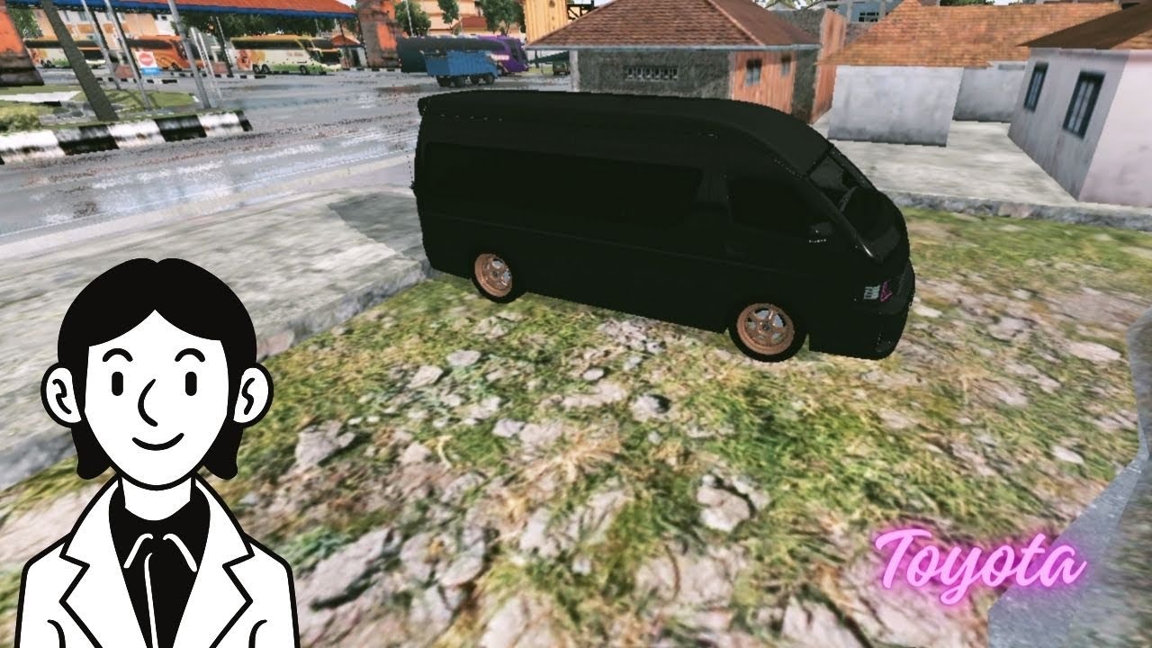 Toyota Hiace Commuter 2012 Modif Bus Simulator Indonesia Youtube