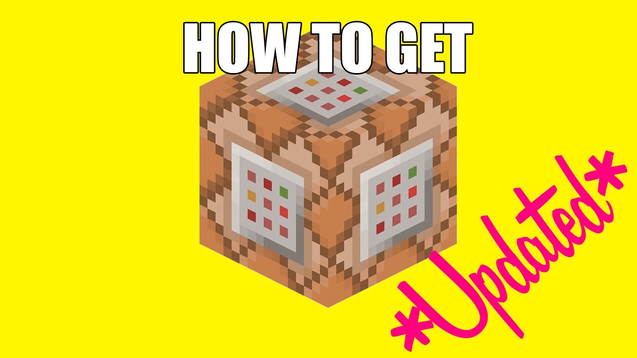 How To Get Command Blocks Updated Youtube