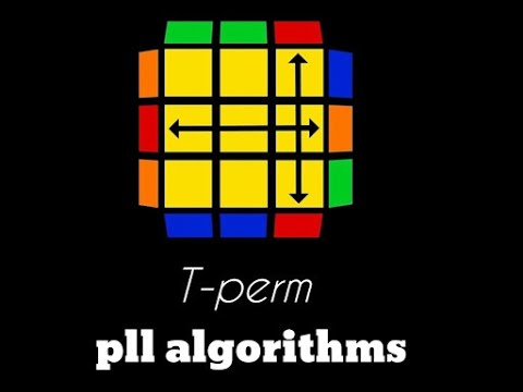 Pll Algorithms T Perm 2次快轉 1次慢轉 Pll 教學 Youtube
