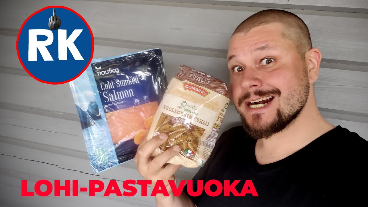Raivokokki Lohi Pastavuoka Youtube