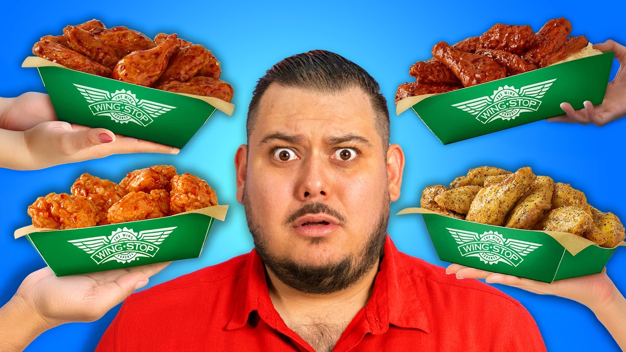 We Ate The Spiciest Wings From Wingstop Youtube