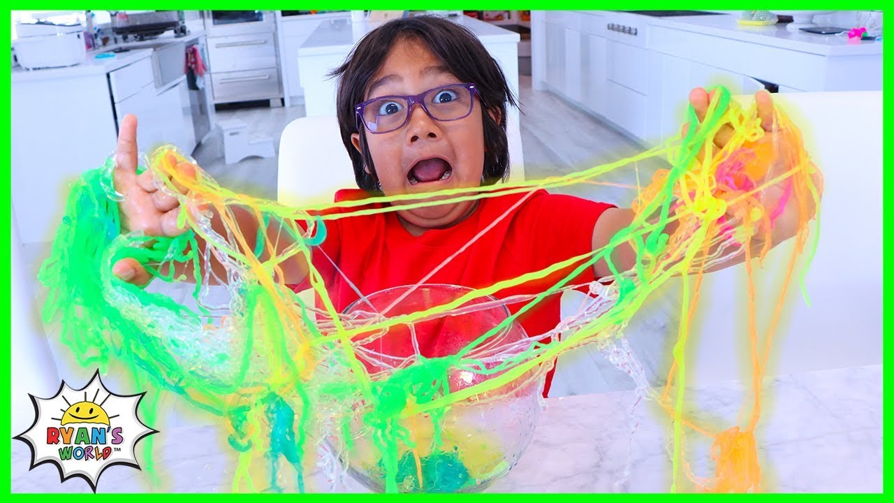 Easy Diy Slime String Science Experiment For Kids Youtube