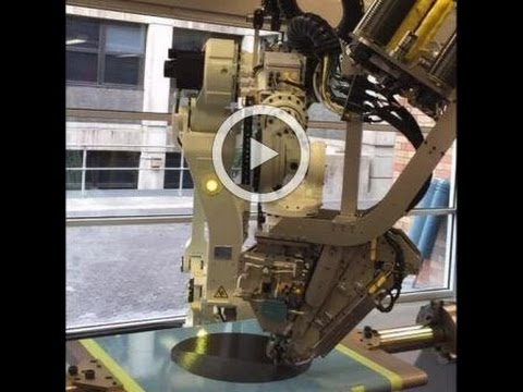 Unsw Advanced Composites Manufacturing Robot Youtube