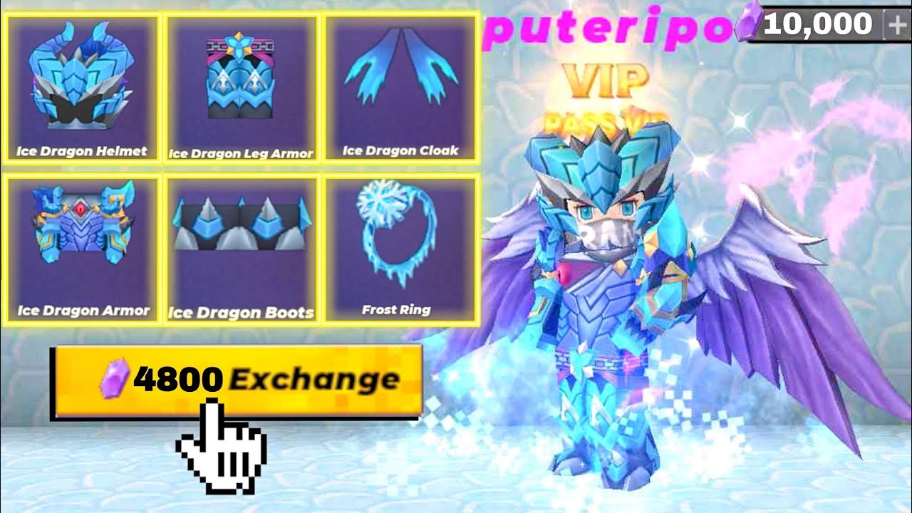 How To Get Many Crystals In Skyblock Adventure Guild Youtube