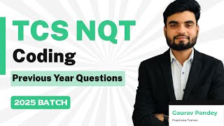 Tcs Nqt Coding Questions Answers 2025 Complete Tcs Nqt 2025 Preparation