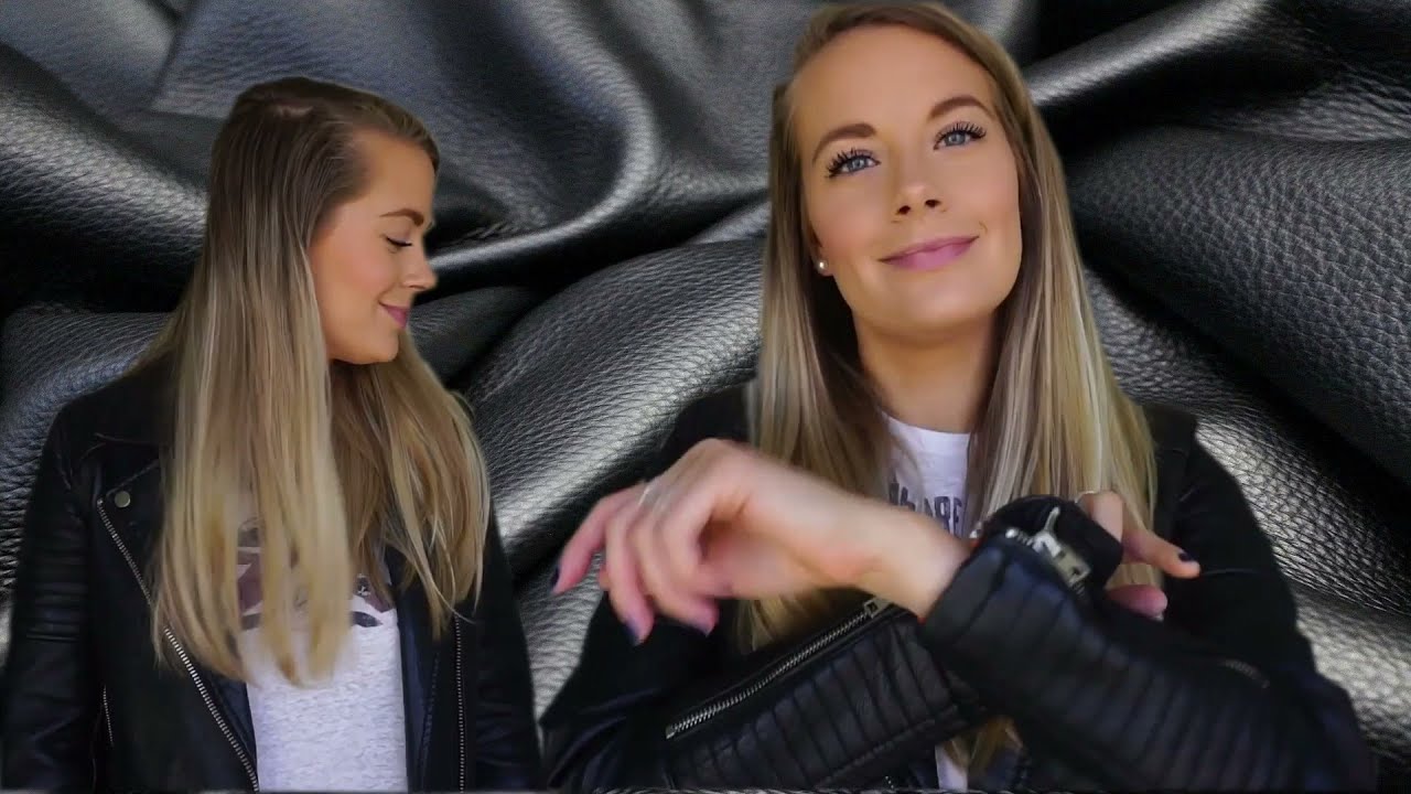 Kelly In Black Leather Jacket Youtube