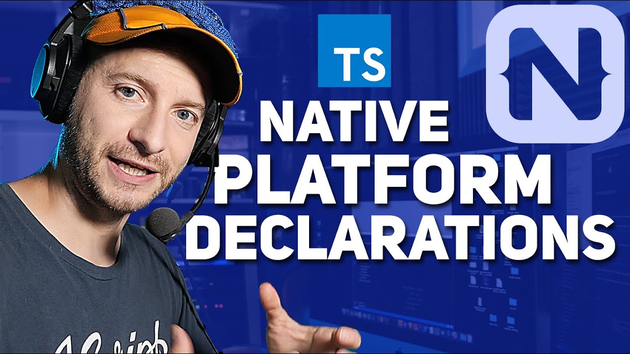 Native Typescript Platform Declarations In Nativescript Youtube