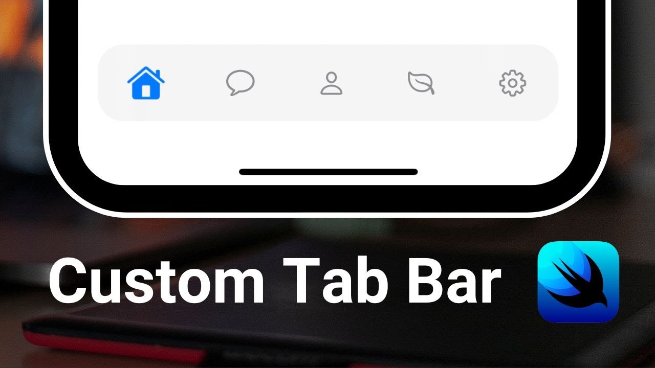 Easy Custom Animated Tab Bar In Swiftui Tutorial For Ios 15 Youtube