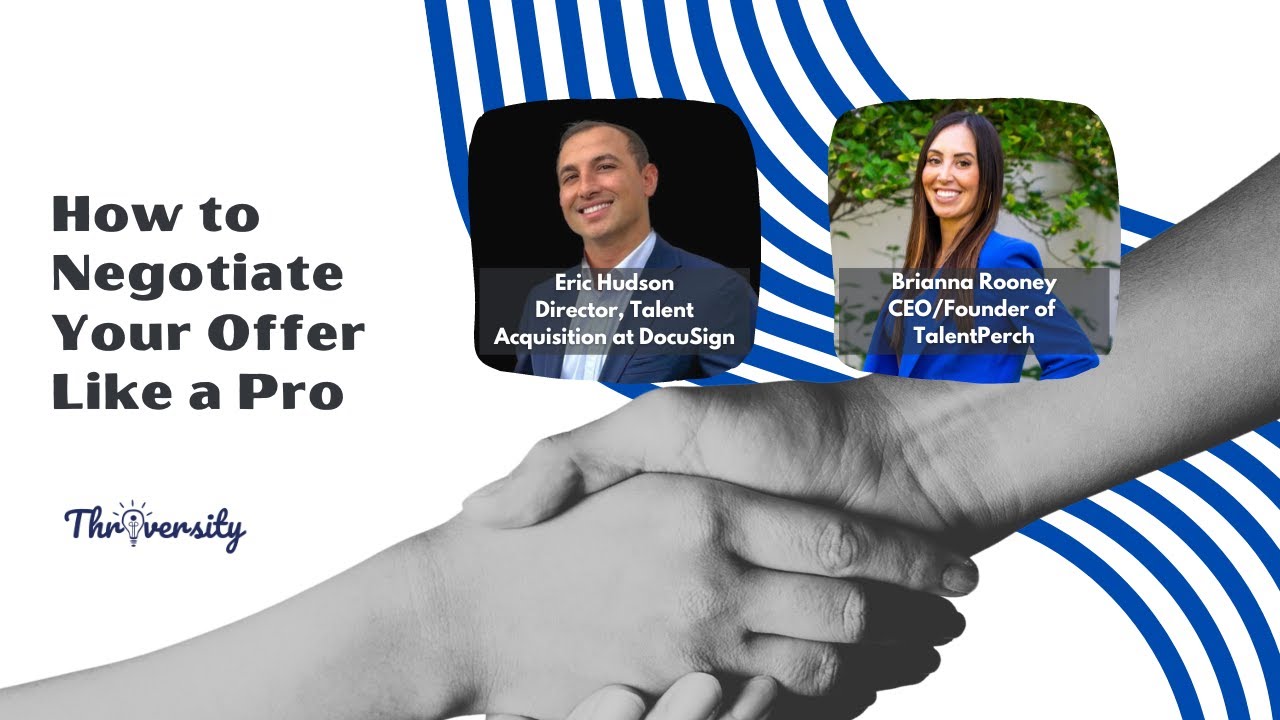 How To Negotiate Your Offer Like A Pro Youtube