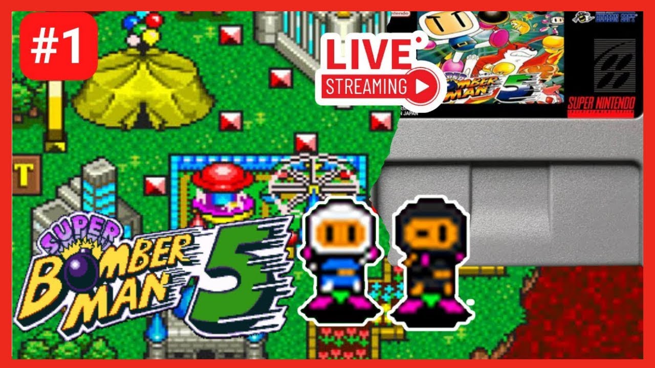рџ ґsuper Bomberman 5 Snes Rom Retroarch Super Nintendo 1 Retrogame 1997